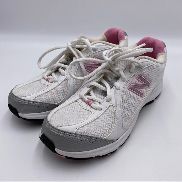 New Balance | Shoes | New Balance 496 Walking Shoes Pink White Size 75 ...